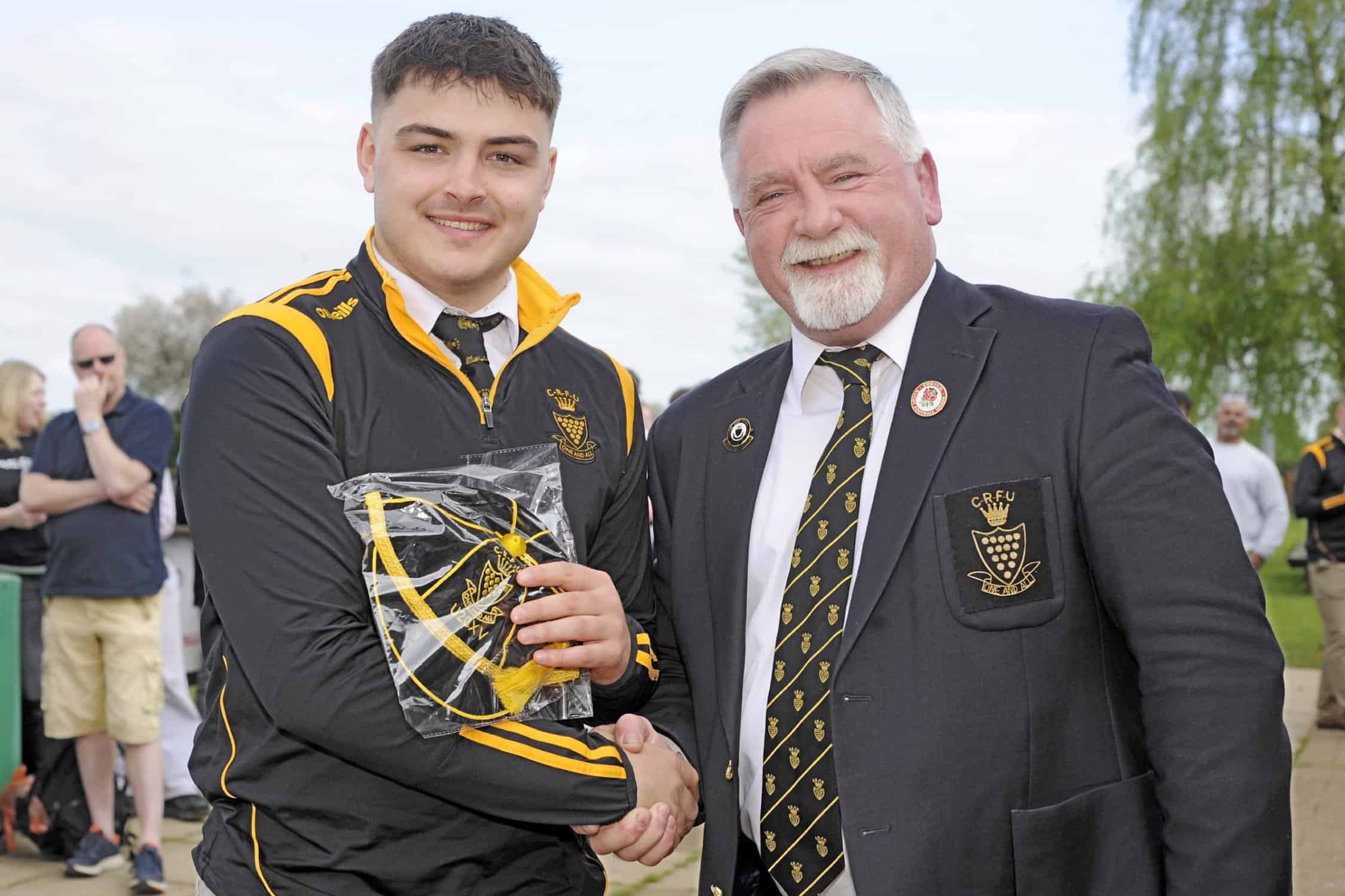 Cornwall Under 20, cap presentation