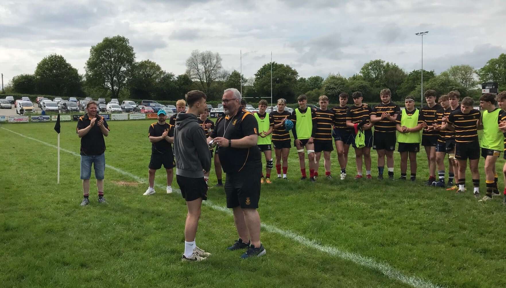 Ben Bryant, wins most improved player of the year award