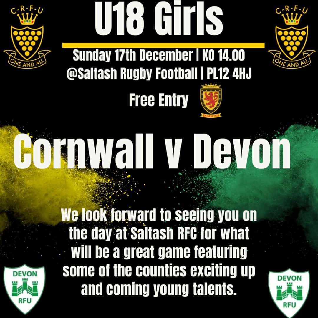 Cornwall Girls U.18s v Devon